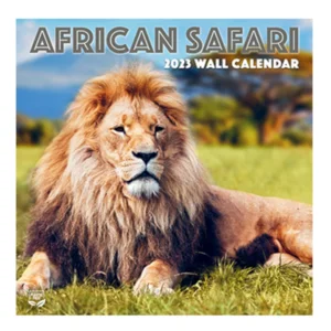 Kalender - 2023 - Afrikaanse safari - 30x30cm - Kalenders - Shopa
